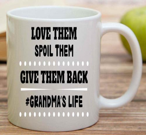 Dog Lovers Gift for Unisex - for the Dog Owners in Your Life on Christmas, Grey Multicolor Sweat 11 Oz White Ceramic Coffee Mug
