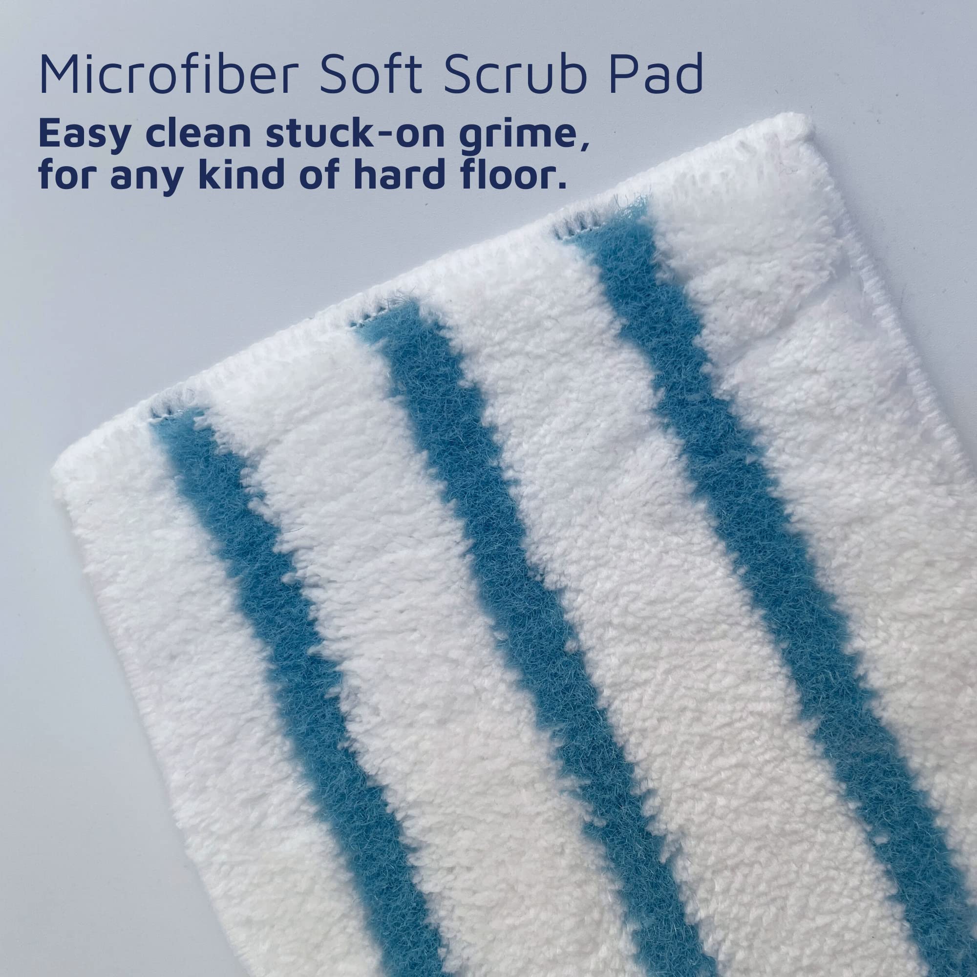 Flammi Reusable Mop Pad Refills Compatible with Shark VACMOP VM252 VM250 VM200, Vacuum Mop Pad Refills (3 Sets)