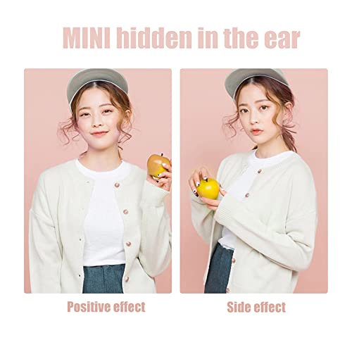 Hliavvei X13 Bluetooth Headset 5.1,Mini Invisible Headset, Bluetooth V5.1,Wireless Headset,Charging Case,Smart Touch,Microphone Talk,Super Battery Life,IPX5 Waterproof,in-Ear,Invisible earplug