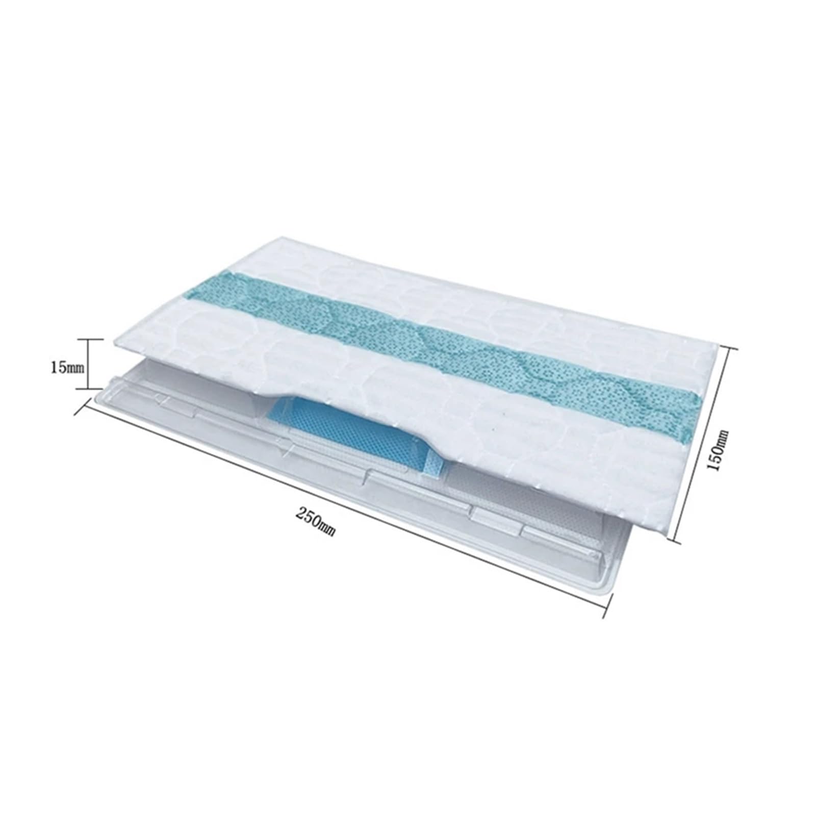 BebeXi 36PCS Disposable Hard Floor Vacuum and Mop Pad Refills Accessories .Compatible for Shark. Vacmop Pro VM252 VM250 VM200