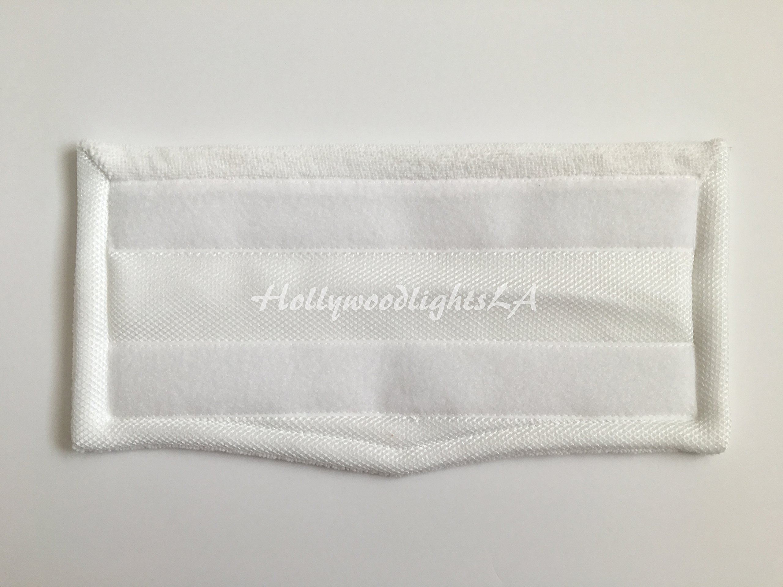 2 Pack Replacement Microfiber Pads for Sk-460 Shark Steam and Spray Model Pad 12 3/4"-13" Wide X 7"Deep