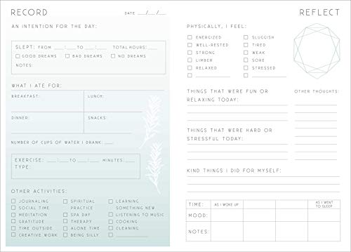 Self-Care: A Day and Night Reflection Journal (90 Days) (Inner World)