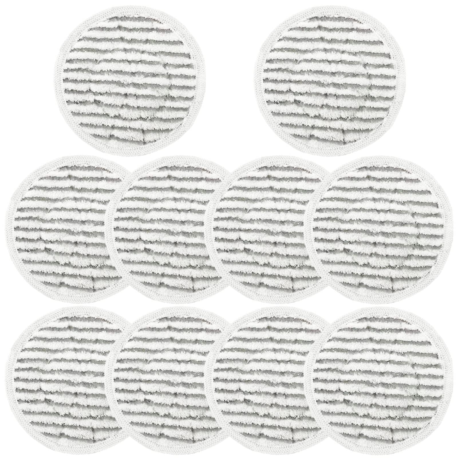 10 Pack S7001 Pads Replacement Steam Mop Pads for Shark S7001 S8201 S7000AMZ S8001 S7000 S7001TGT S7201 S7005 S7020 Series Steam Mop Pads Steam & Scrub All-in-One Scrubbing Mop Pads Part #: XKITP7000