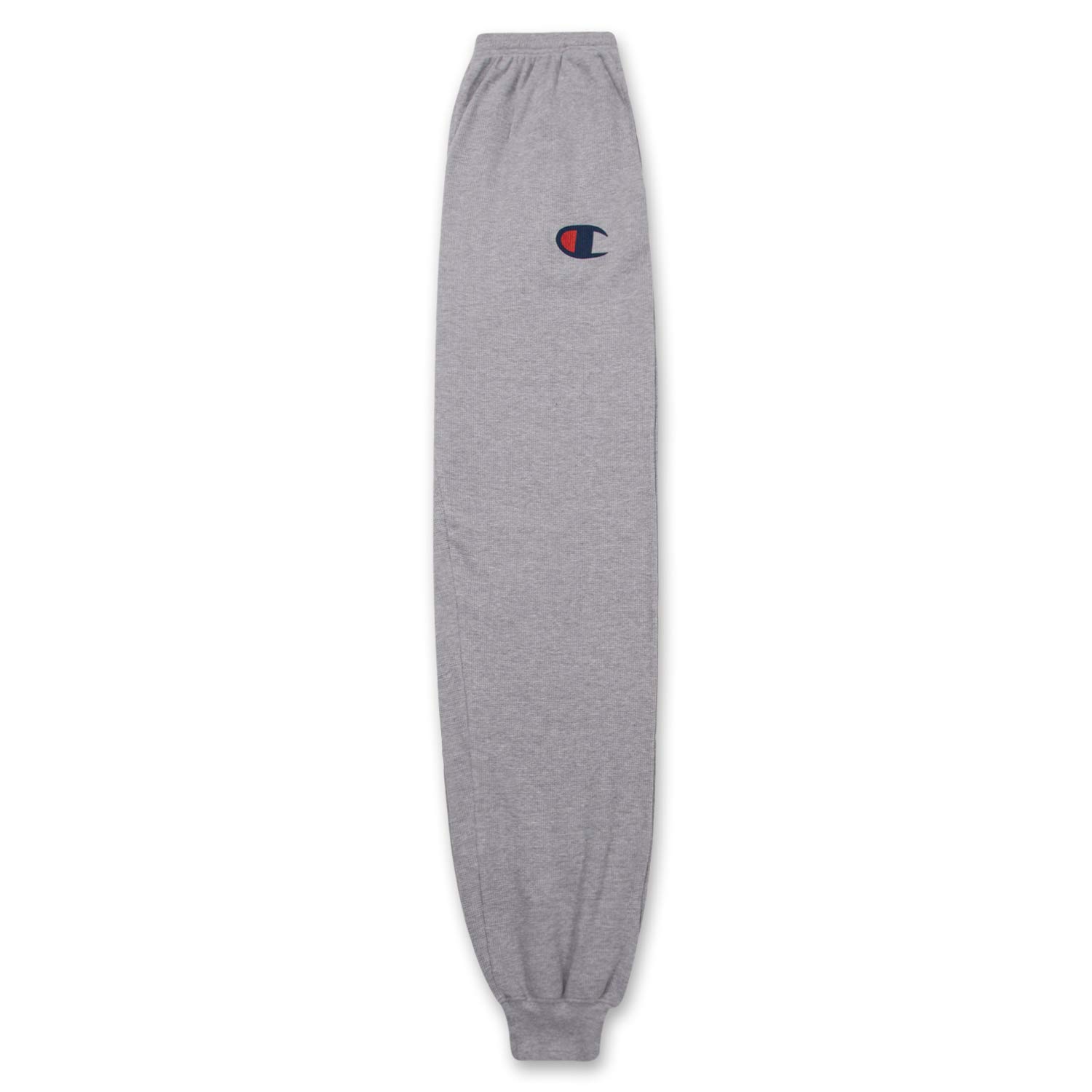 Champion Thermal Waffle Sweatpants Big and Tall - Lounge Jogger Sweatpants for Men Heather Grey