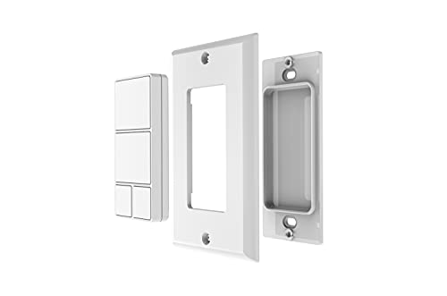 Z-Wave Plus Remote Switch, Scene Wall Switch Controller, 4 Z-Wave Button, Work with Z Wave Hubs(MR40Z)