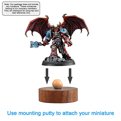 Jucoci Painting Handle for Miniautres Paint Handle Compatible with DND Miniatures, Scale Model, Fantasy Figurines