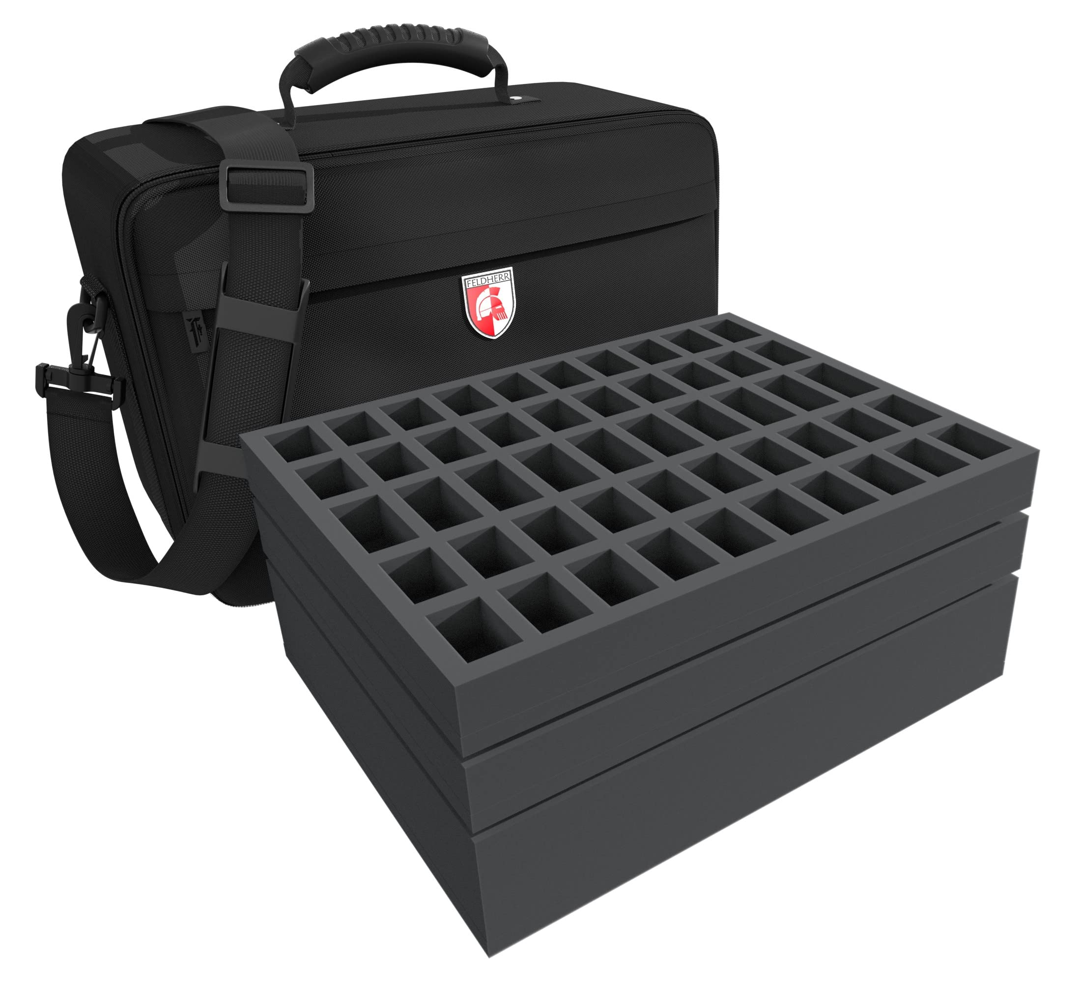 Feldherr Maxi Figure Case Compatible with 150 Standard Sized Figures and Tanks or Monster