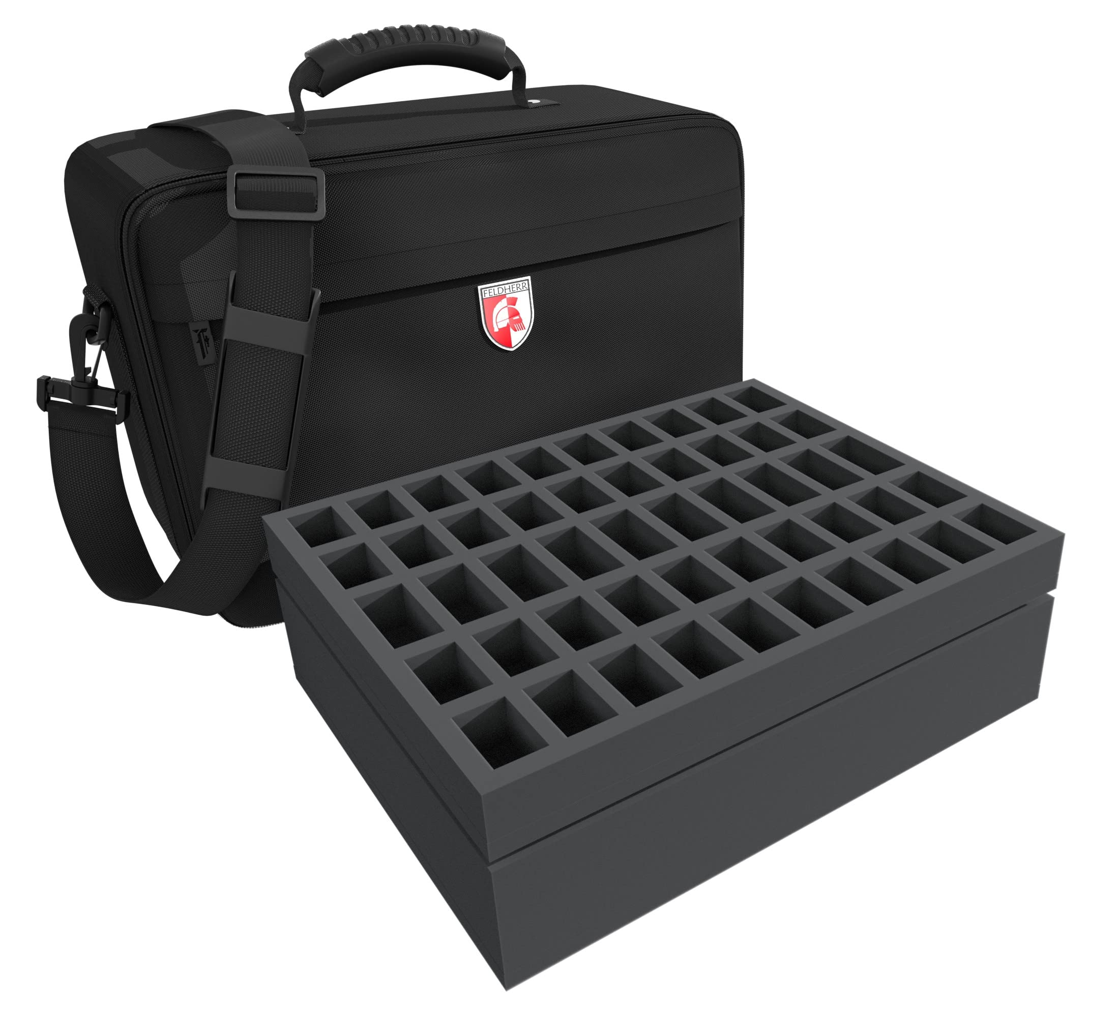 Feldherr Maxi Figure Case Compatible with 150 Standard Sized Figures and Tanks or Monster