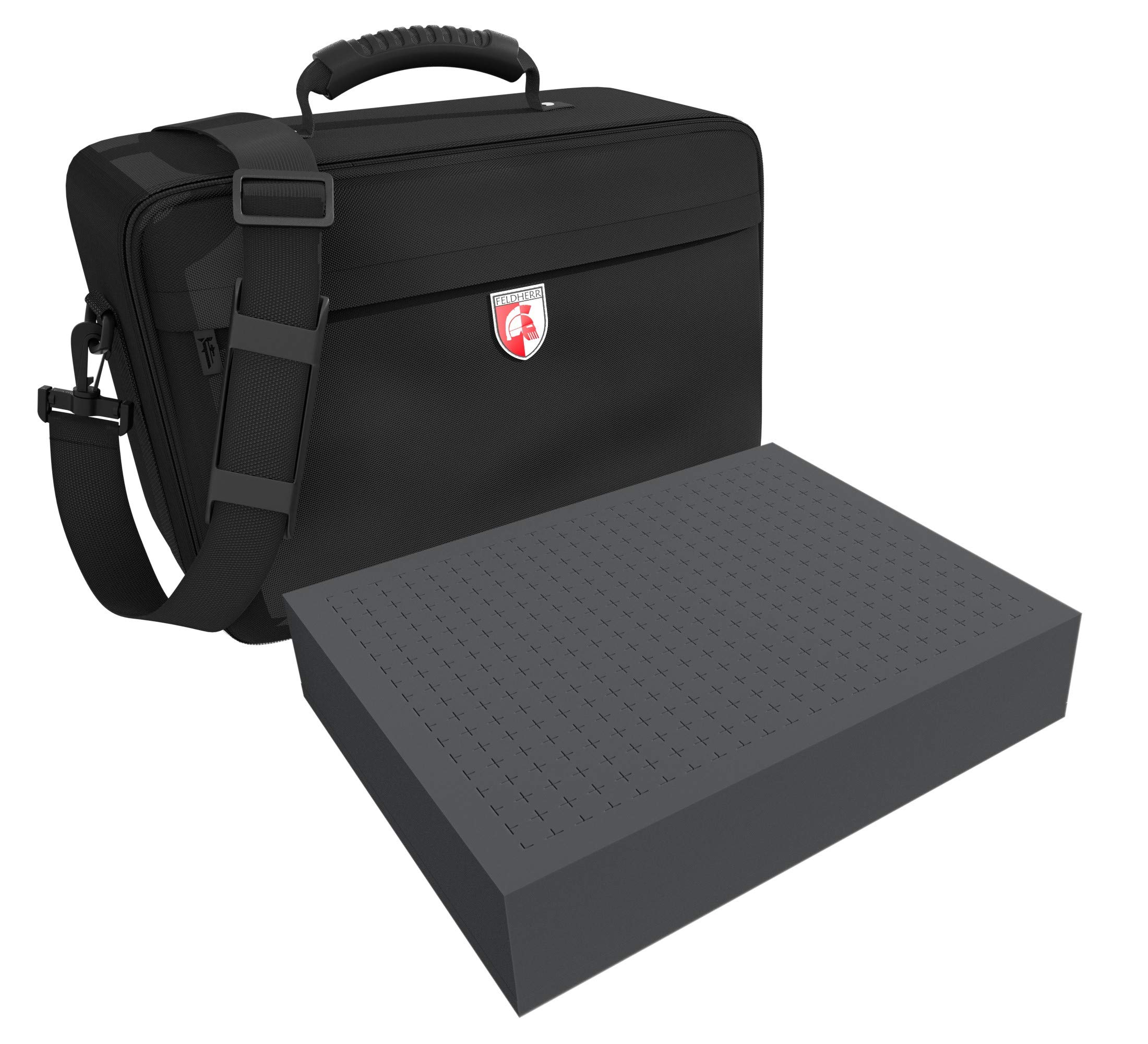 Feldherr Maxi Figure Case Compatible with 150 Standard Sized Figures and Tanks or Monster