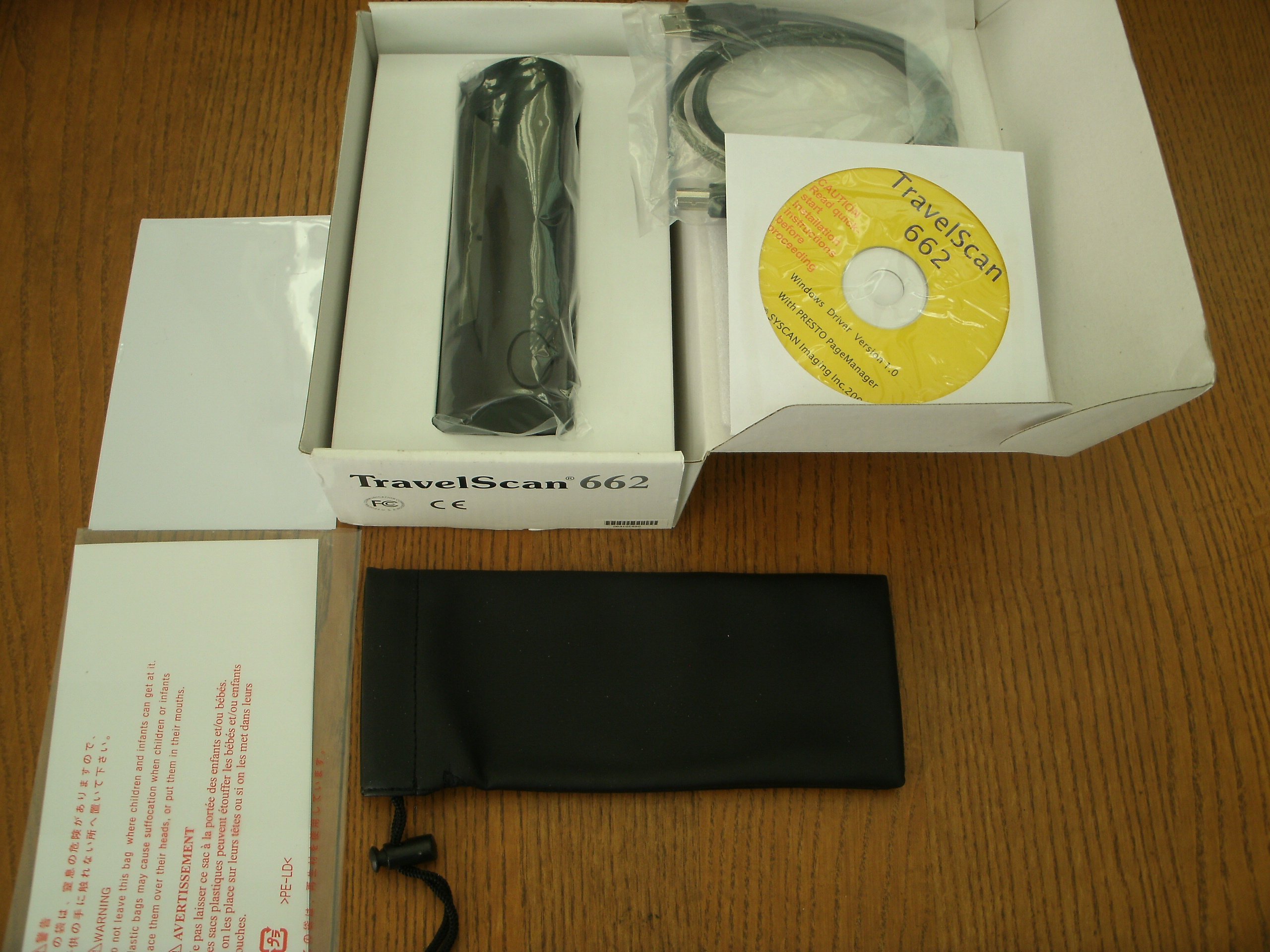 Sysview TravelScan 662 Mobile Document & ID Scanner