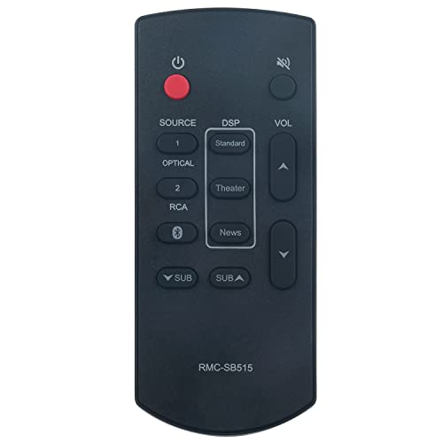 RMC-SB515 RMCSB515 Replacement Remote Control Applicable for Insignia Soundbar NS-SB515 NSSB515 Sound Speaker System
