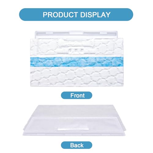 Mocsicka 20Pcs Shark Vac Mop Pads Replacement for VM252 VM251 VM250 VM200 VM190 Disposable Vacuum Mop Pads Refills for Hard Floors