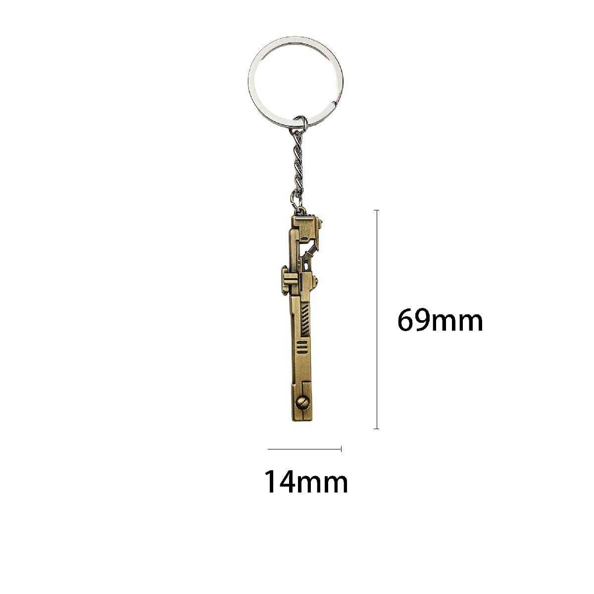 Starforged Tau Empire Pulse Rifle Keychain Tau Warhammer 40K