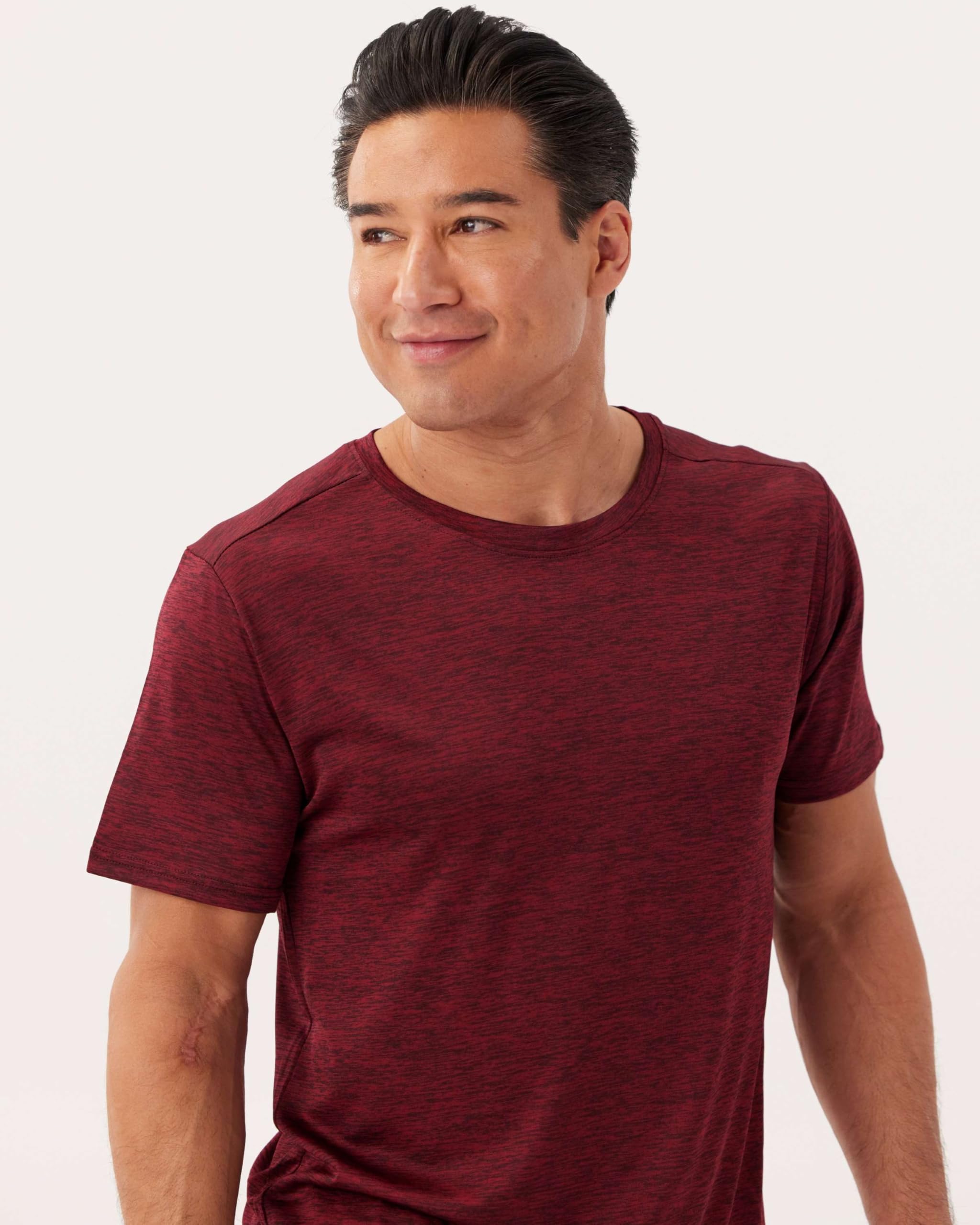 5 Pack Men’s Active Quick Dri Dry Fit Crew Neck T Shirts Athletic Running Gym Workout Short Sleeve Tee Tops Camisas para Hombres Summer