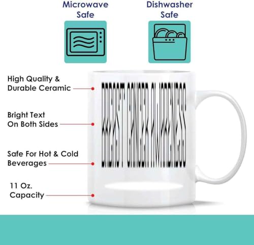 Breast Cancer Awareness Gift, for Wife's Graduation - Flag Pink Ribbon Sweat for Men & Women 11 Oz White Ceramic Coffee Mug