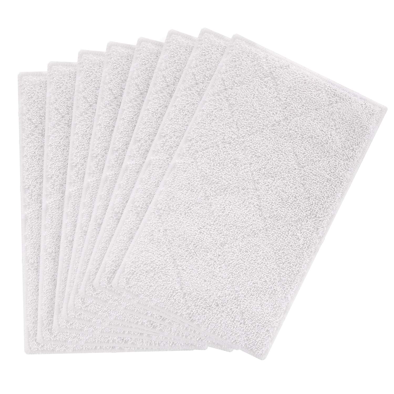 isinlive 8 Pack Cleaning Mop Pads Replacement Compatible with OApier S5 and Light n Easy Steam Mop Pads S3101 S7326 S3601 7688ANB 7688ANW 7618ANB 7618ANW Floor Steam Cleaner and S6 S15 S1 S4 S5 S12
