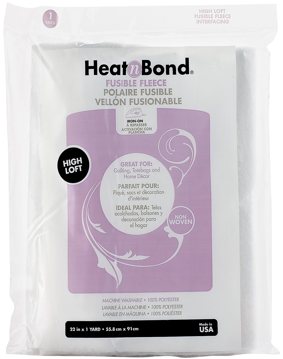 THERMOWEB HeatnBond Fleece Fusible, White