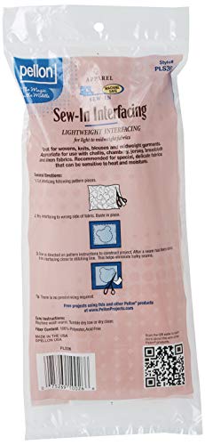 Pellon Lightweight Sew-in Interfacing (PLS36)