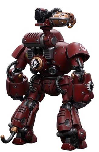HiPlay JoyToy Warhammer 40K Collectible Figure: Adeptus Mechanicus Kastelan Robot with Incendine Combustor 1:18 Scale Action Figures (JT7738)