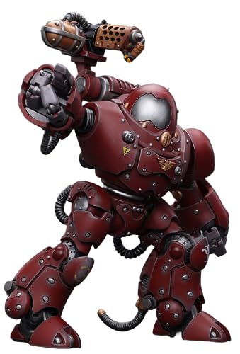 HiPlay JoyToy Warhammer 40K Collectible Figure: Adeptus Mechanicus Kastelan Robot with Incendine Combustor 1:18 Scale Action Figures (JT7738)