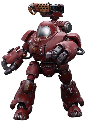 HiPlay JoyToy Warhammer 40K Collectible Figure: Adeptus Mechanicus Kastelan Robot with Incendine Combustor 1:18 Scale Action Figures (JT7738)