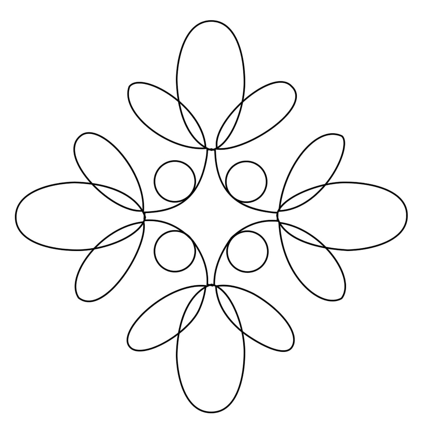 Quilting Stencils for Machine and Hand Quilting - 2 Plastic Quilt Templates for Continuous Line Borders and Patterns - Filigree Border, Flower Loop Block Stencil Set with Quilter's Guide