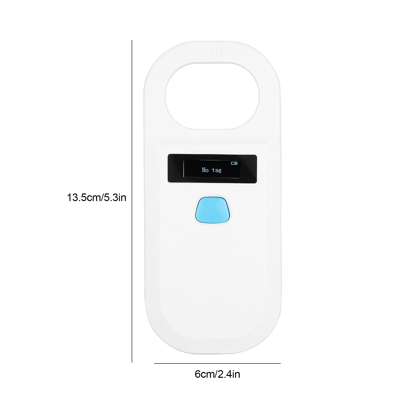 Pet Microchip Scanner, Animal Handheld Reader Pet ID Scanner for Animal Pet Dog Cat Pig Horse Poultry Management