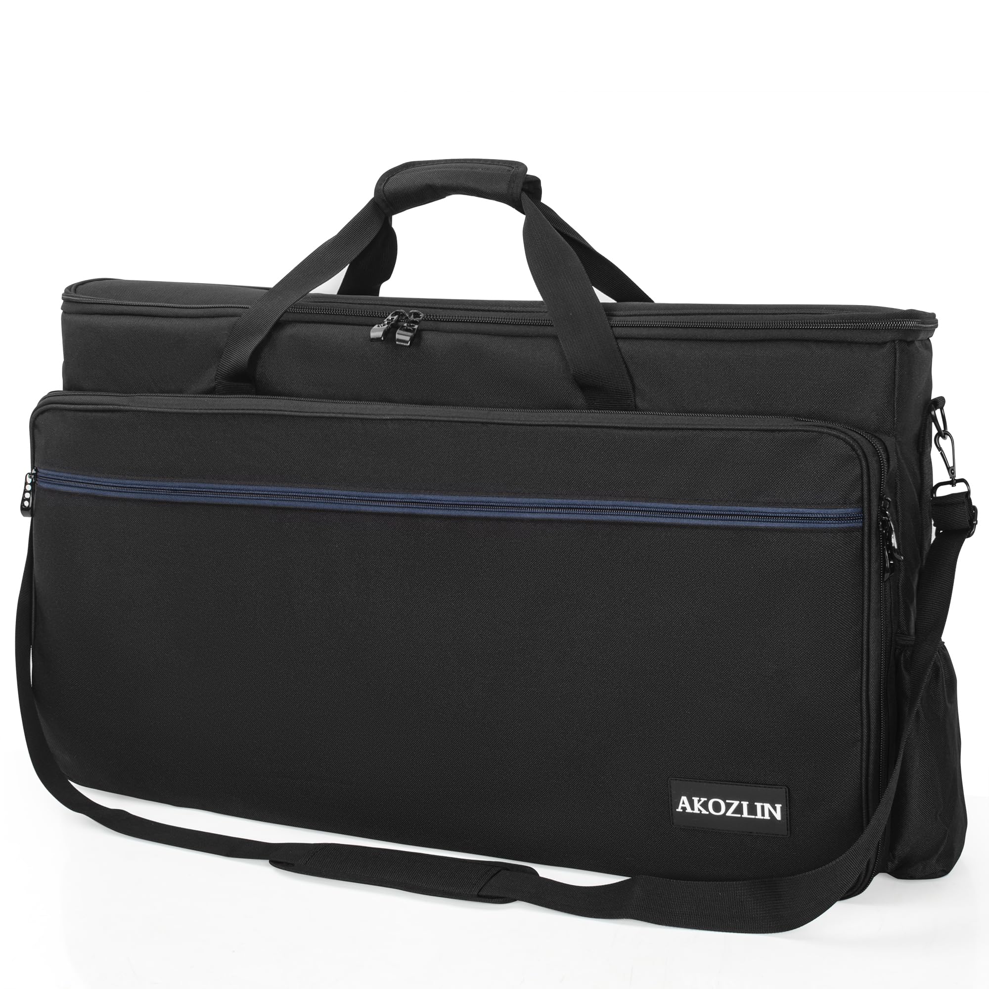 AKOZLIN Padded DJ Mixer Gig Bag Controller Travel Shoulder Bag Fits for Pioneer RX/NI Traktor Kontrol S8/DDJ SX SX2 SX3/DDJ 800/DDJ FLX6/DDJ1000 1000SRT/MC7000