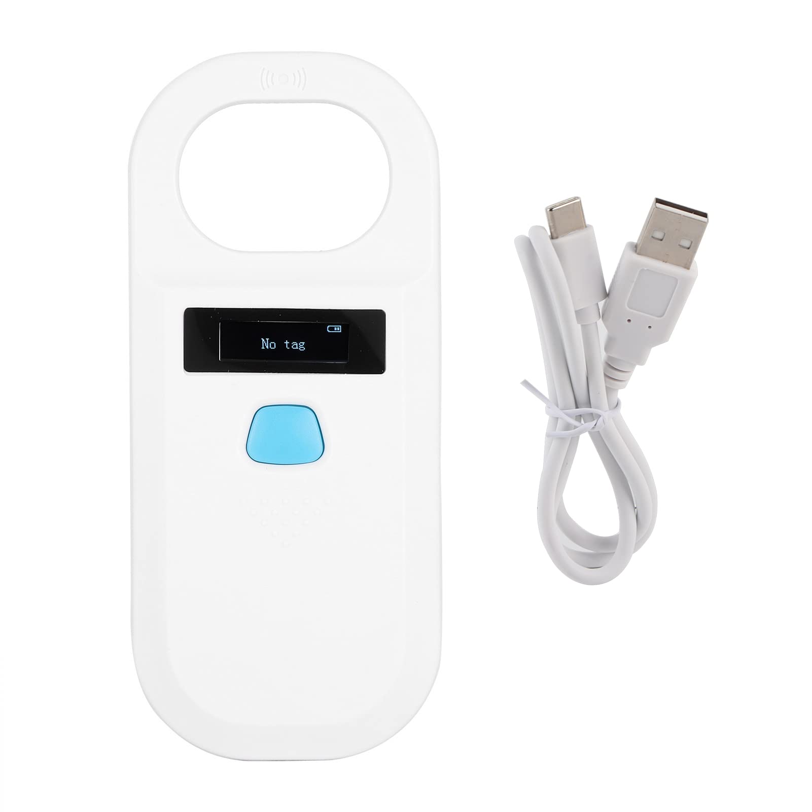 Pet Microchip Scanner, Animal Handheld Reader Pet ID Scanner for Animal Pet Dog Cat Pig Horse Poultry Management