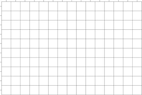 Full Line Stencil -Grid- Edge to Edge Nylon Mesh Stencil, Continuous Line Template for Free Motion Quilting, Domestic Machine Quilting, Hand Quilting, Long-Arm Quilting (30555)