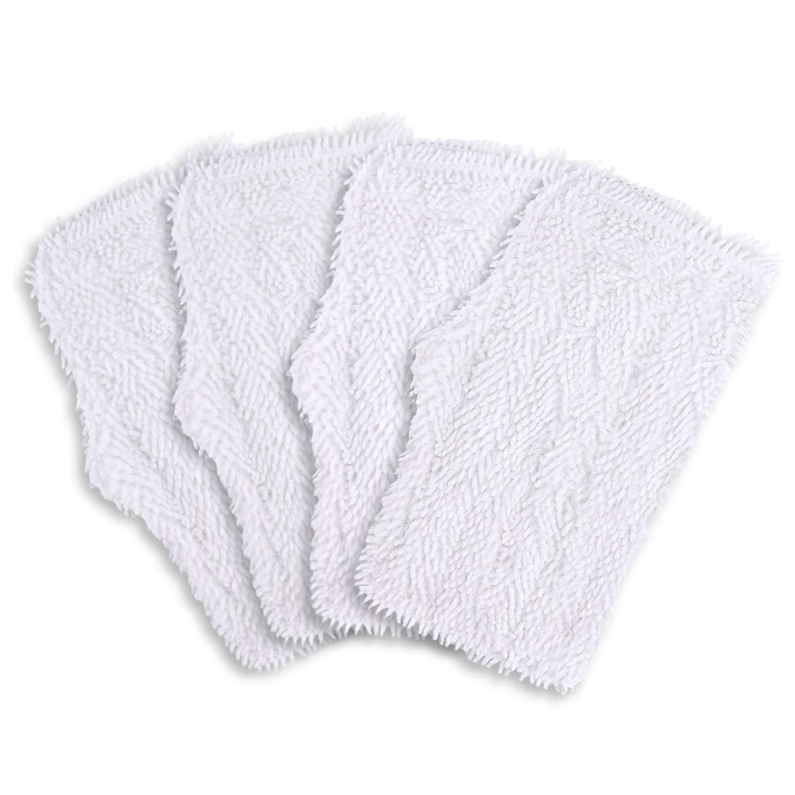 Aunifun 4 Pack Washable Cleaning Pads for Shark Steam and Spray Mop SK410, SK460, SK115, SK140, SK141, SK435CO, S3101, S3102, S3250, S3251
