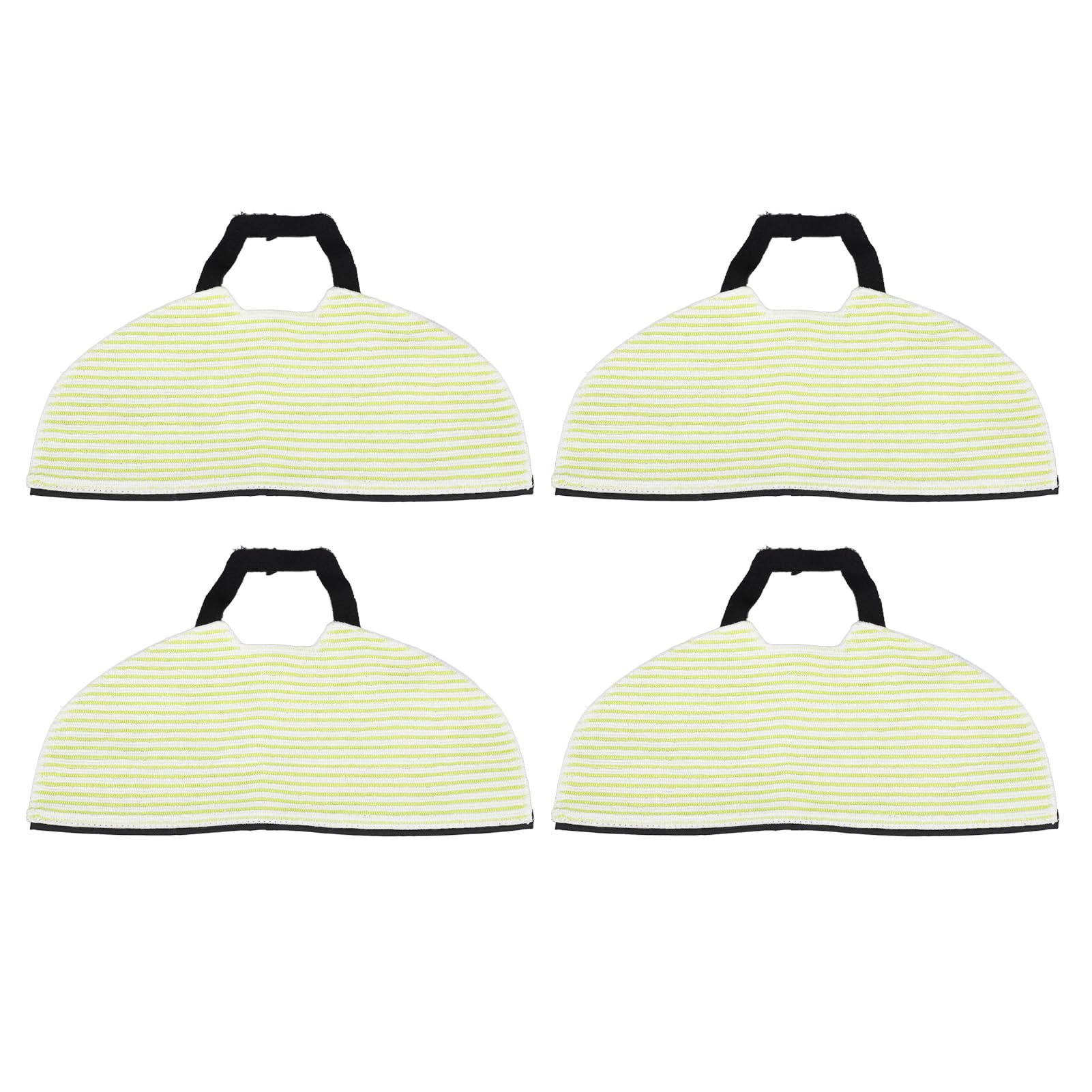 4pcs Reusable Mop Pads Refill, Vacuum Mop Pads Shed Resistant Highly Absorbent Reusable Mop Cloth Pad for Shark RV2410WD RV2610WD,Microfiber Replacement Mopping Cloths Componente