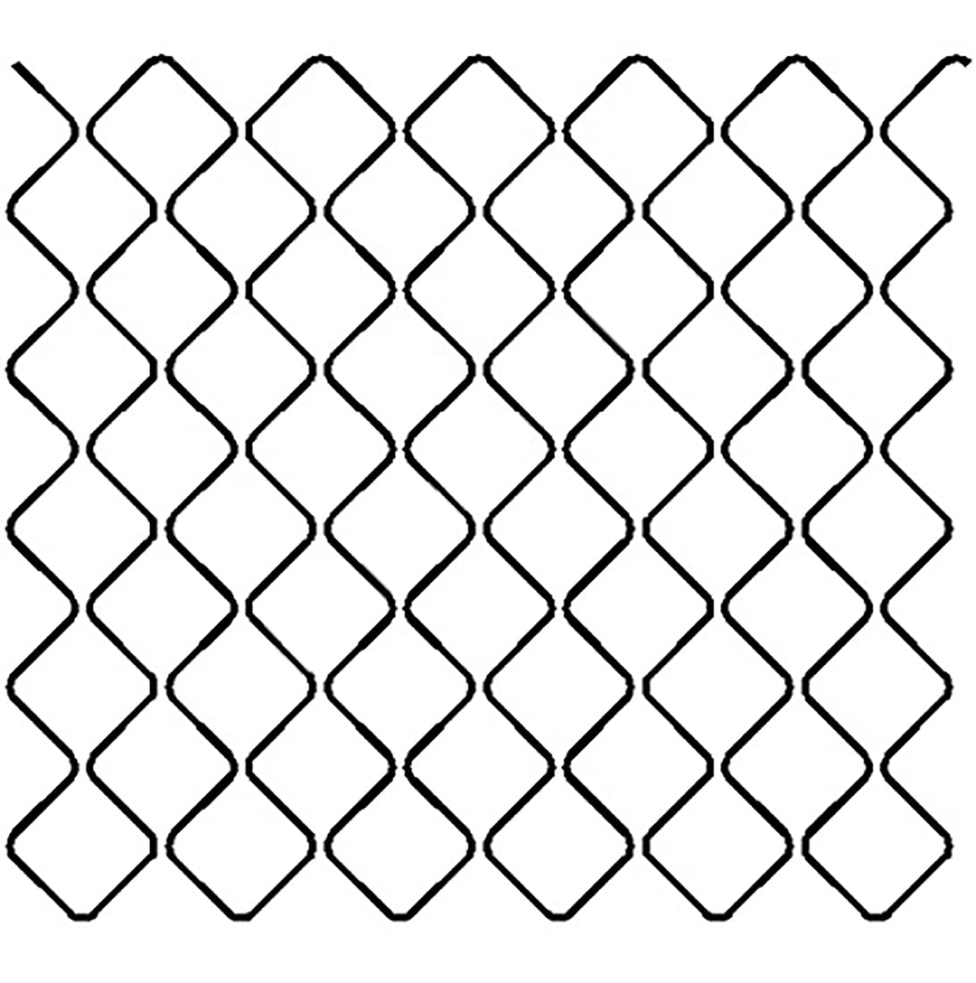 Quilting Stencils for Machine and Hand Quilting - 2 Quilting Stencils for Background, Border Patterns - Mock Crosshatch, Cross Hatch Border Plastic Quilt Stencil Set with Guide