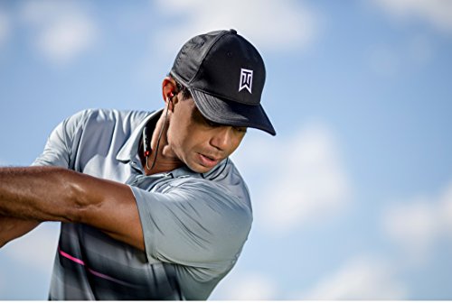 SOL REPUBLIC Shadow Wireless Bluetooth Earbuds β Special Edition Tiger Woods, Multi-Device Connectivity, Folds in your Pocket, Noise Isolation, Featherweight Comfort, SOL-EP1140BK Black