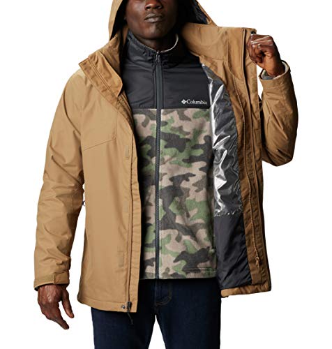 Columbia Men’s Bugaboo Ii Fleece Interchange Winter Jacket, Waterproof & Breathable