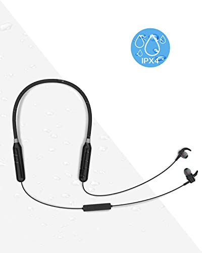 OINMELY 150Hours Playtime Bluetooth Neckband Headphones V5.0 Wireless Headset Sport Earbuds w/Mic Playtime Cordless Noise-Canceling Earphones for Gym Running Compatible with iOS Samsung Android