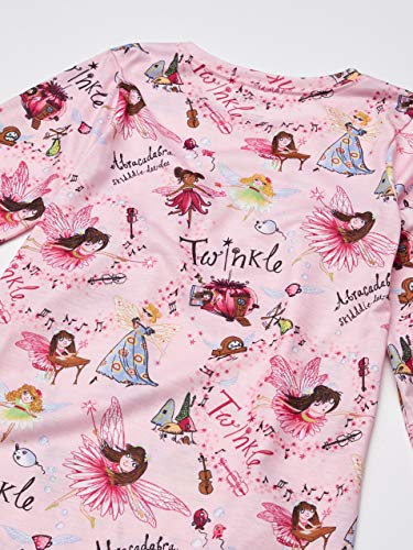 Books to Bed Girl's Long Sleeve Printed Nightgown, Twinkle, 3 Years