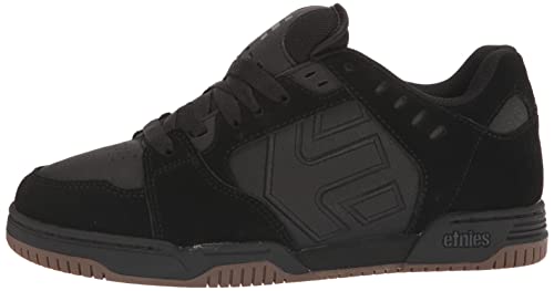Etnies Men's Faze Skate Shoe, Black/Black/Gum, 8