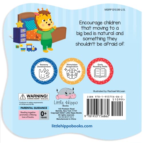 My Big Bed - Touch and Feel Board Book - Sensory Board Book