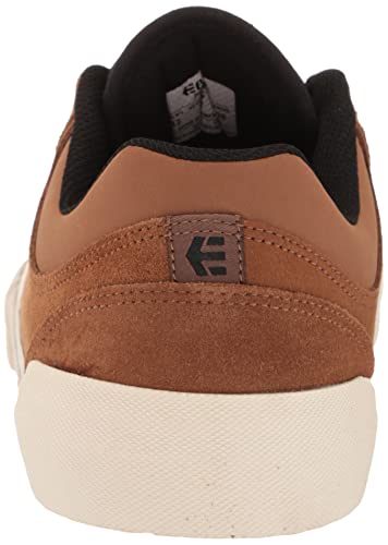 Etnies Men's Joslin Vulc Low Top Skate Shoe, Brown/Black, 12
