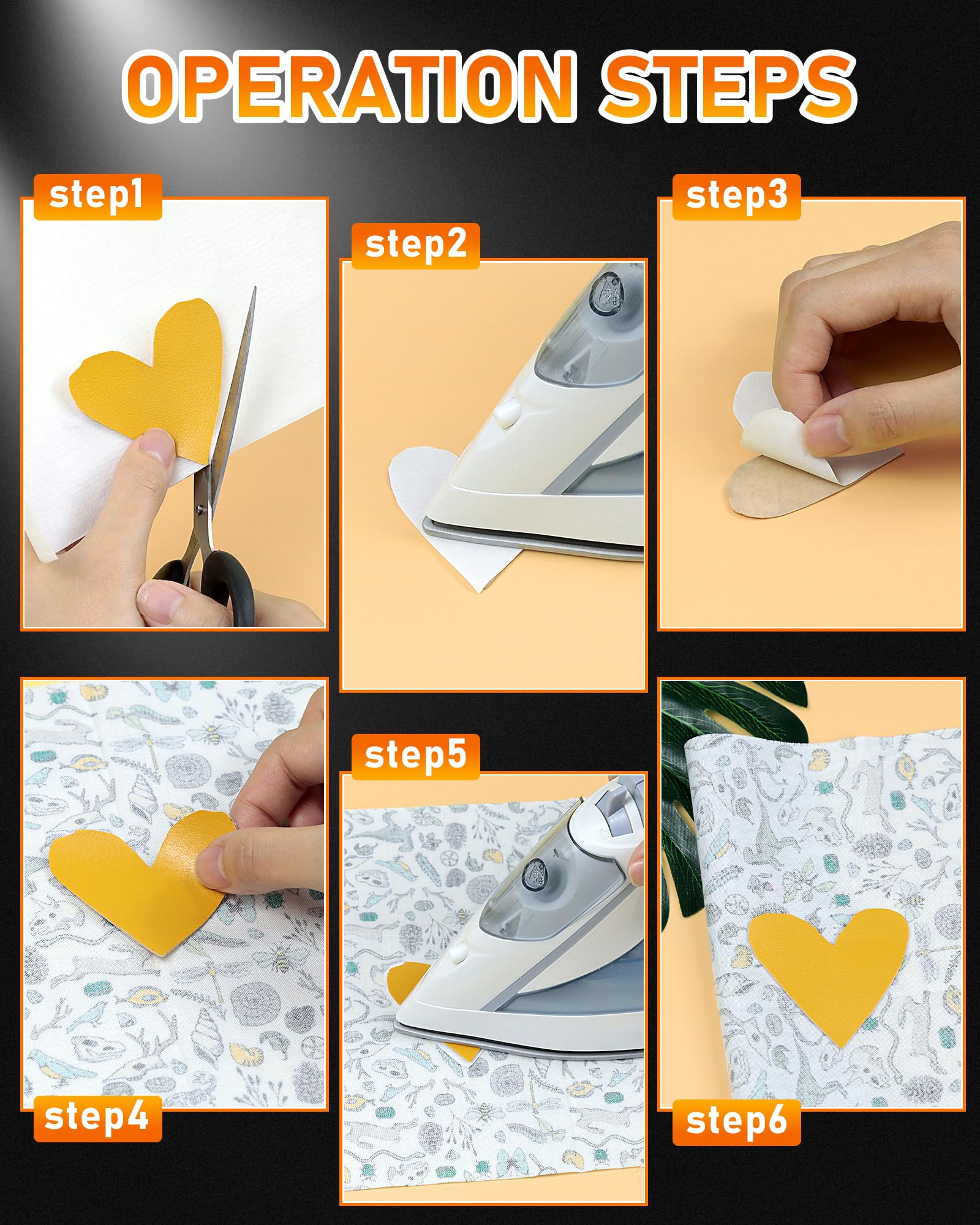 PLANTIONAL Heavy Weight Fusible Bonding Web:11.8 inch x 10 Yards Fusible Webbing for Fabric Applique DIY Crafts Supplies