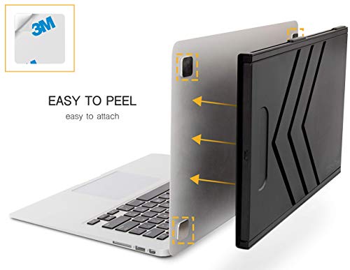 SideTrak Slide Metal Plates for Laptop - Add On/Replacement Plates Only - Compatible with SideTrak Portable Monitor - 2 Sets of Metal Plates (8 Plates Total)