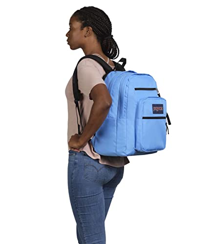 JanSport Laptop Backpack - Computer Bag with 2 Compartments, Ergonomic Shoulder Straps, 15” Laptop Sleeve, Haul Handle - Book Rucksack - Blue Neon