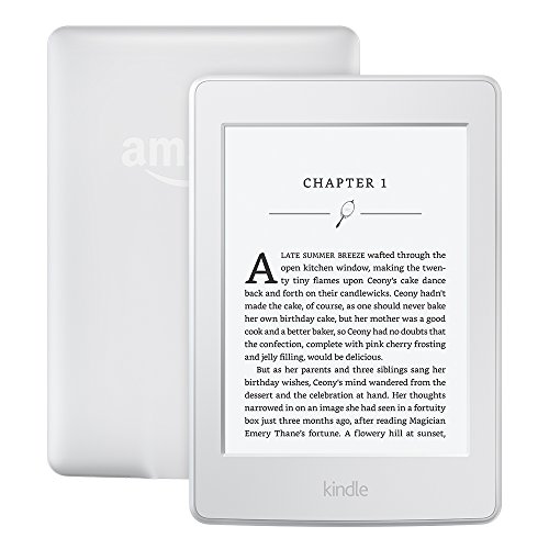 Kindle Paperwhite E-reader (Previous Generation - 2015 release) - White, 6" High-Resolution Display (300 ppi) with Built-in Light, Wi-Fi, Ad-Supported