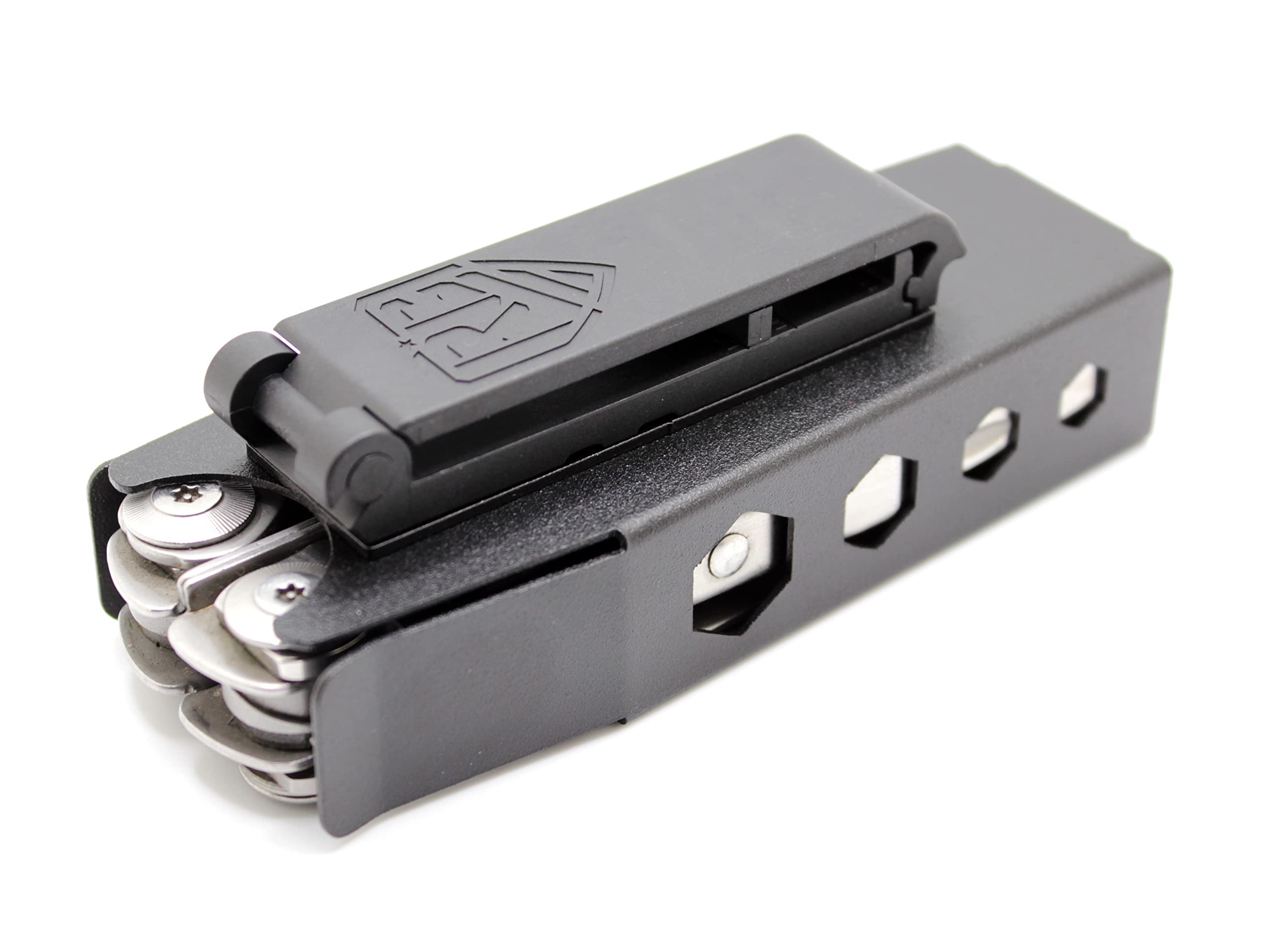 RAE GEAR - Leatherman SURGE compatible sheath UNIVERSAL BELT SIZE & ROTATABLE BELT CLIP (TOOL NOT INCLUDED)