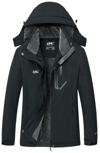 Diamond Candy Women's Waterproof Ski Jackets Warm Winter Snow Jacket Mountain Windbreaker Hooded Raincoat