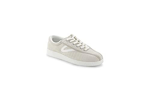 TRETORN Women's Nylite Plus Sneakers, Grey Croc, 9