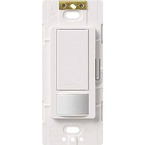 LUTRON ELECTRONICS INC MS-OPS5MH-WH Maestro Occupancy Sensor Electrical Distribution Switcher, White