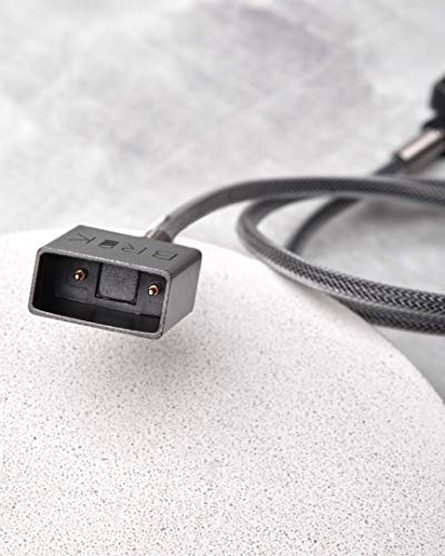 Magnetic USB Charging Cable - Fast Charger - Braided Cord with Reinforced Springs (1 Pack), Laptop