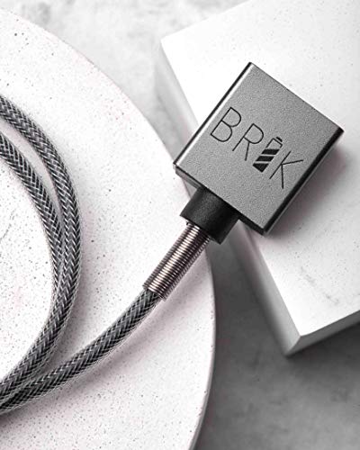Magnetic USB Charging Cable - Fast Charger - Braided Cord with Reinforced Springs (1 Pack), Laptop